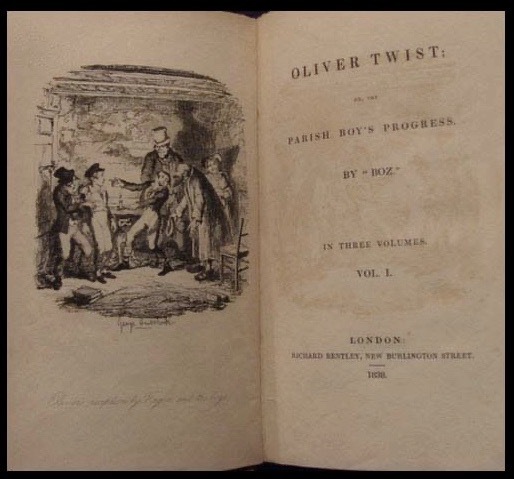Oliver Twist: First Page: Text Analysis